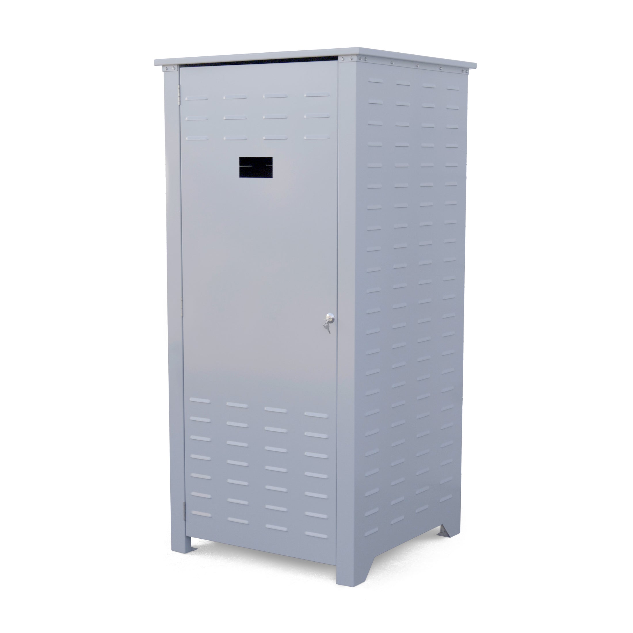 Outdoor CO2 Tank Cabinet – Locking Aluminum Enclosure for 750lb Tanks ...