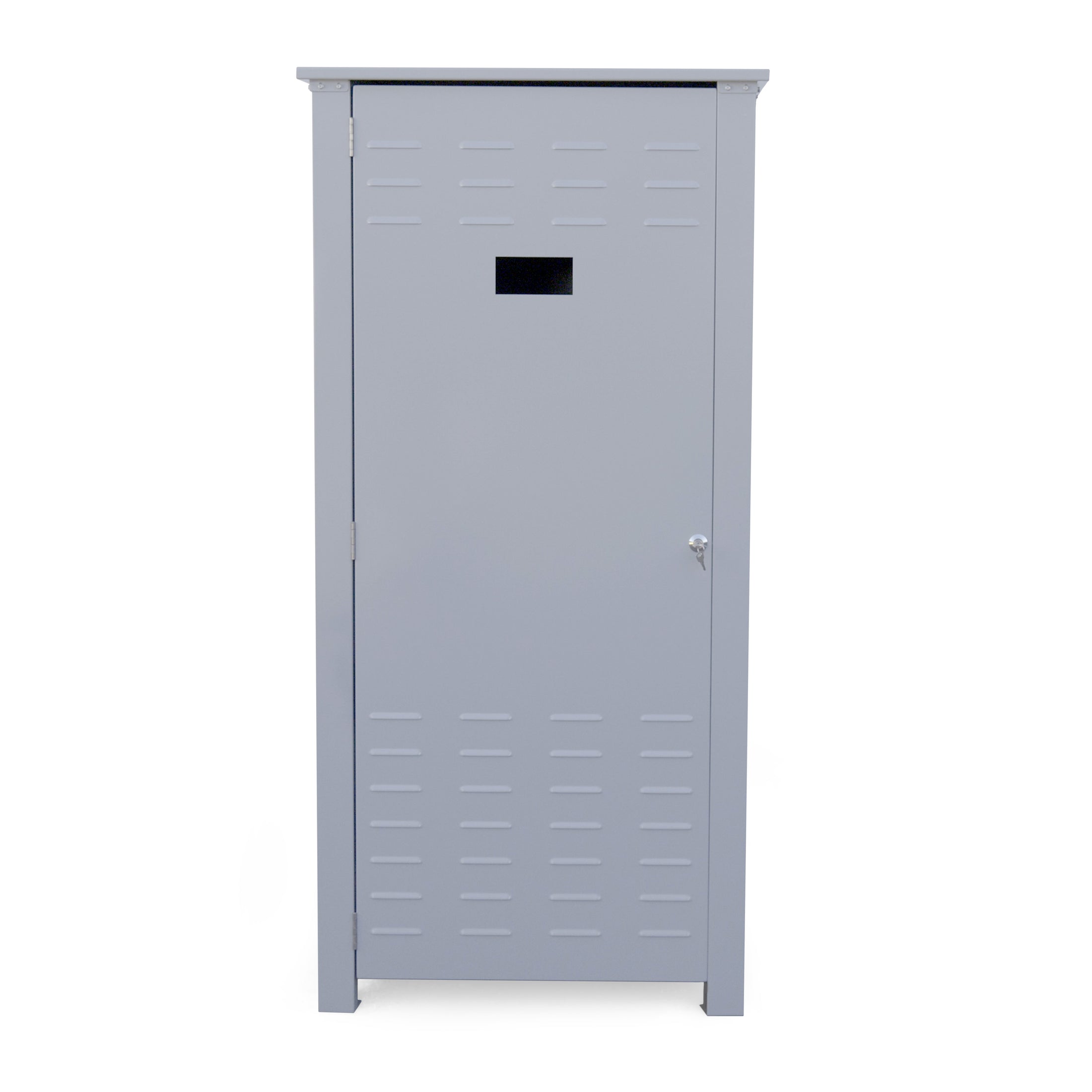 Outdoor CO2 Tank Cabinet – Locking Aluminum Enclosure for 750lb Tanks ...