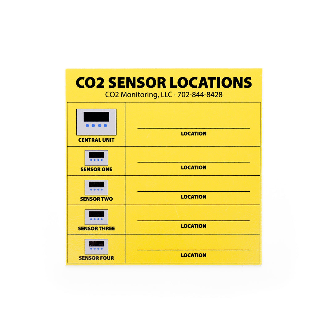 CO2 Safety Signs for Compliance & Awareness - Aerosphere® – CO2 ...