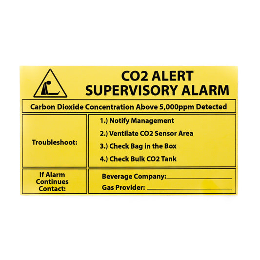 CO2 Safety Signs for Compliance & Awareness - Aerosphere® – Aerosphere ...